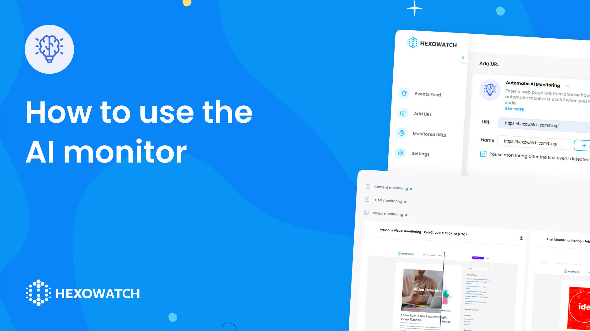 How To Monitor Any Page Using AI Hexowatch Academy